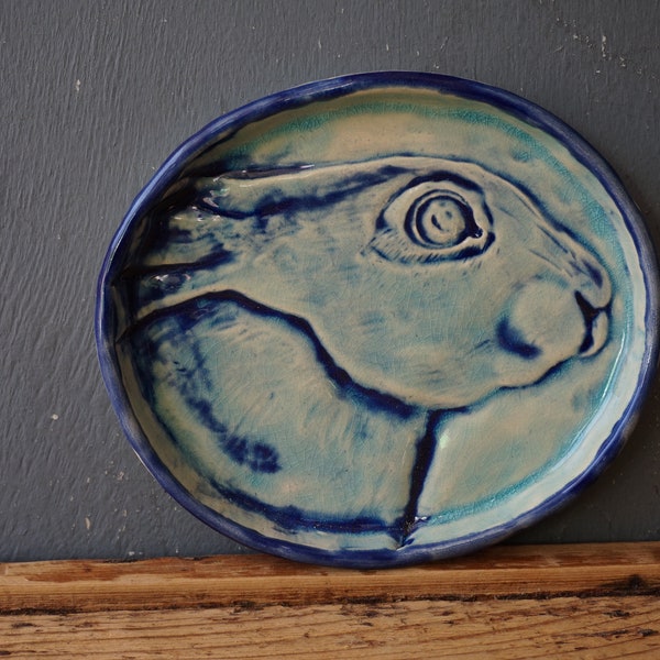 Rabbit Plate - Etsy