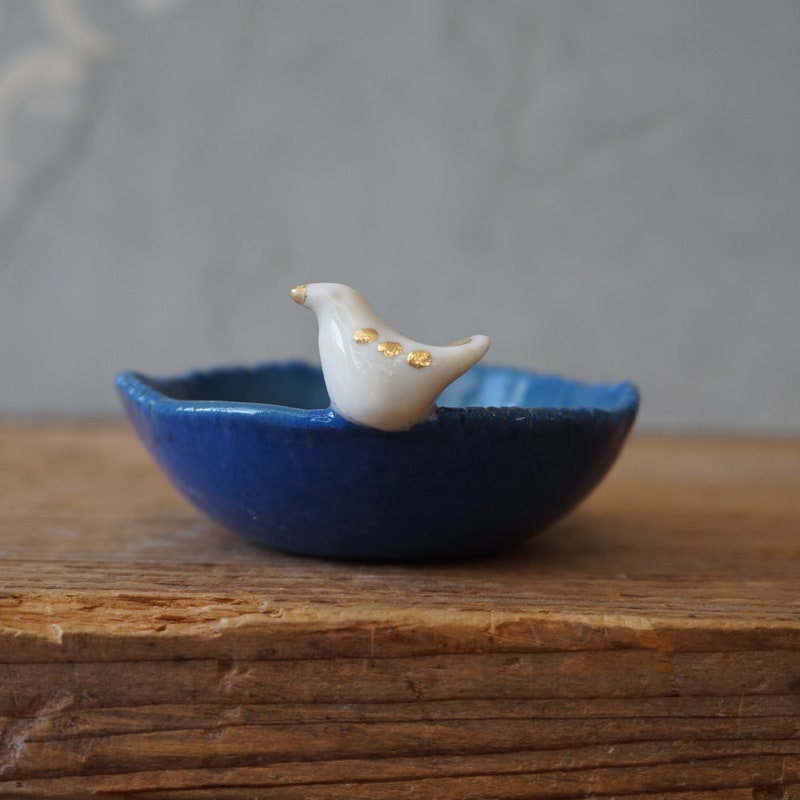 Ceramic Bird Bowl - Etsy