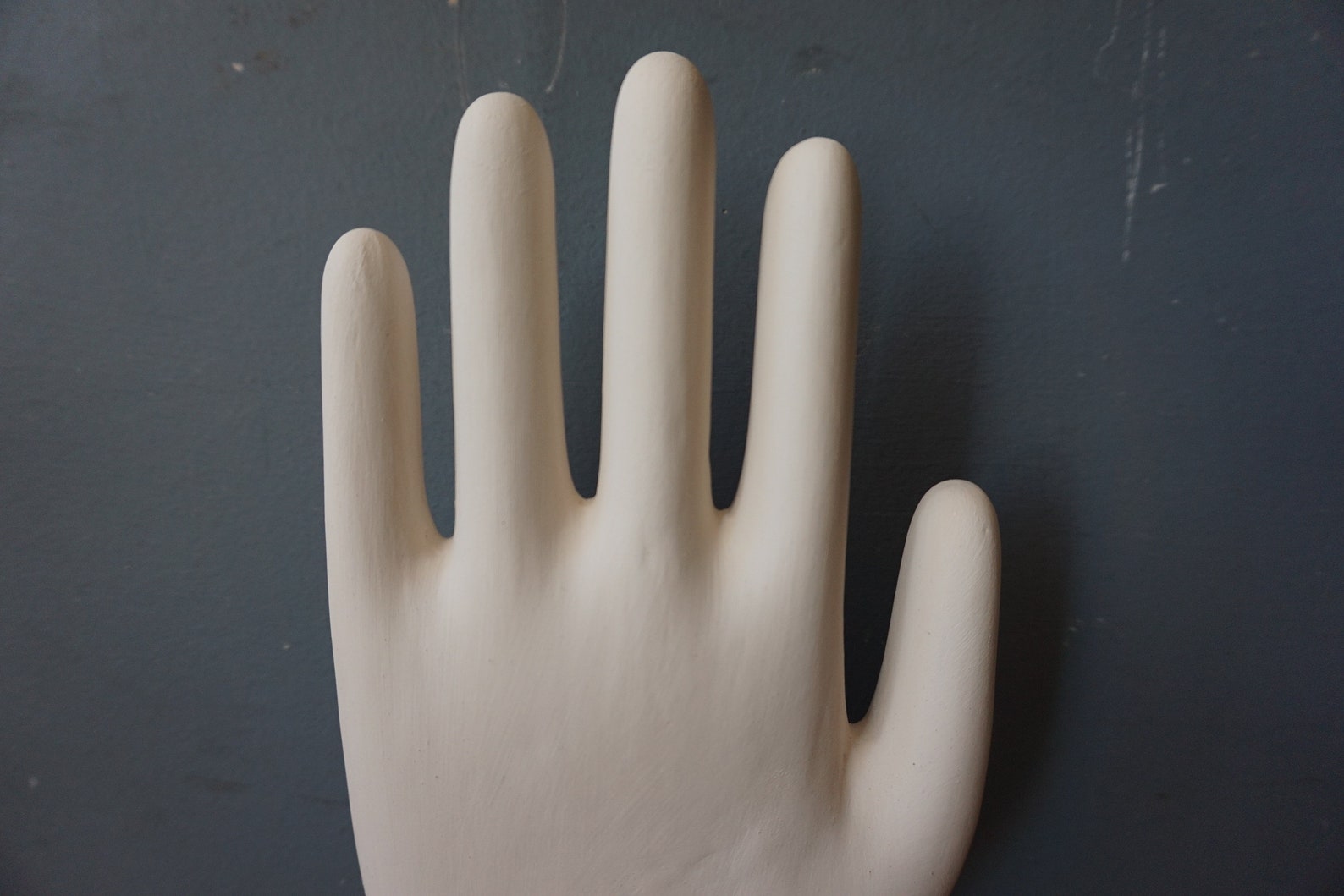 Glove Mold Hand / Ceramic Hand / Pottery Hand / White Home - Etsy