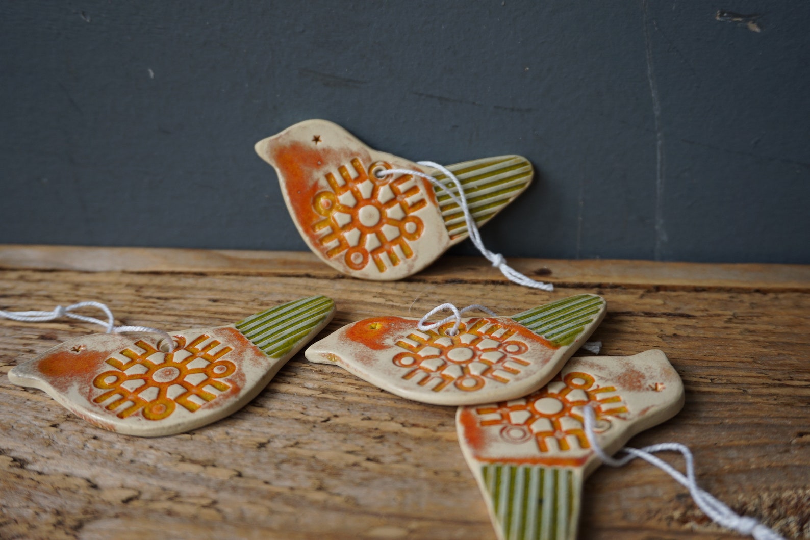 One Sunny Ceramic LOVE BIRD / Tweeting Garden Decor / Birthday - Etsy