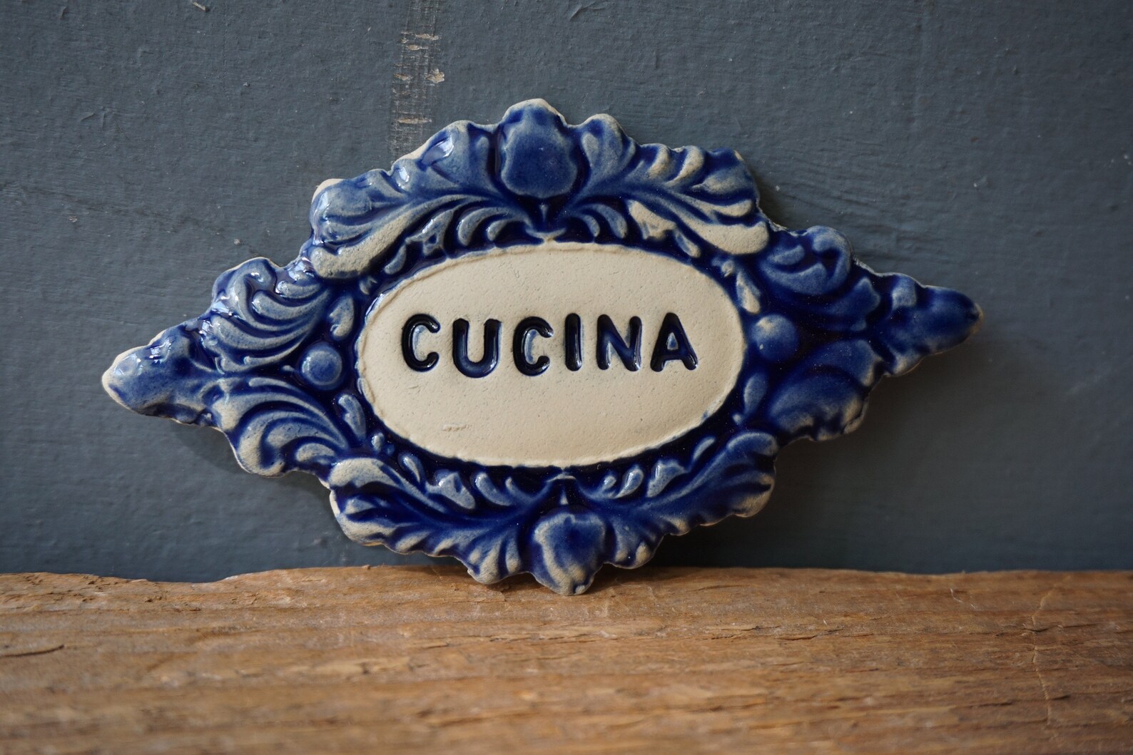 KITCHEN Sign / Home Decor / CUCINA Door Sign / Vintage Decor / | Etsy