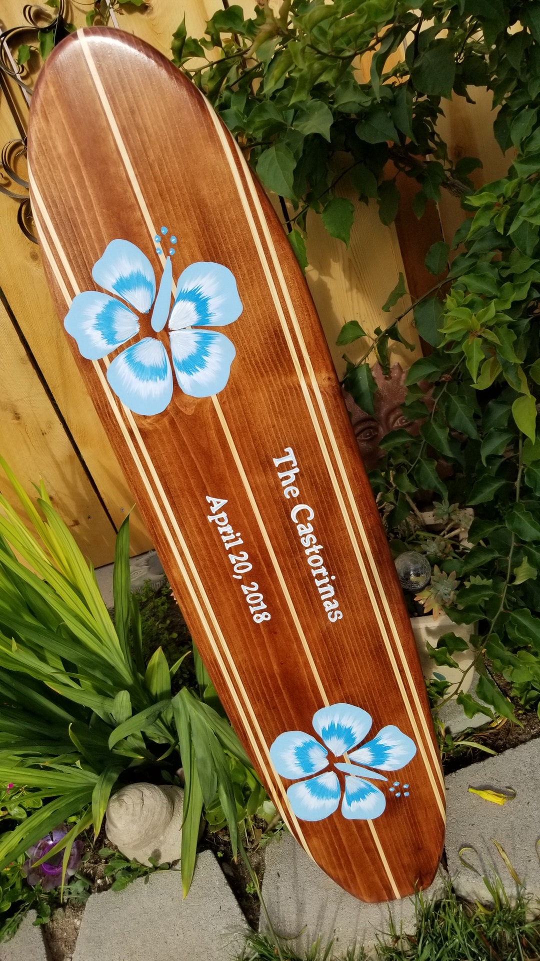 Wedding Surfboard Guestbook, Personalized Guest Book, Anniversary Gift ...