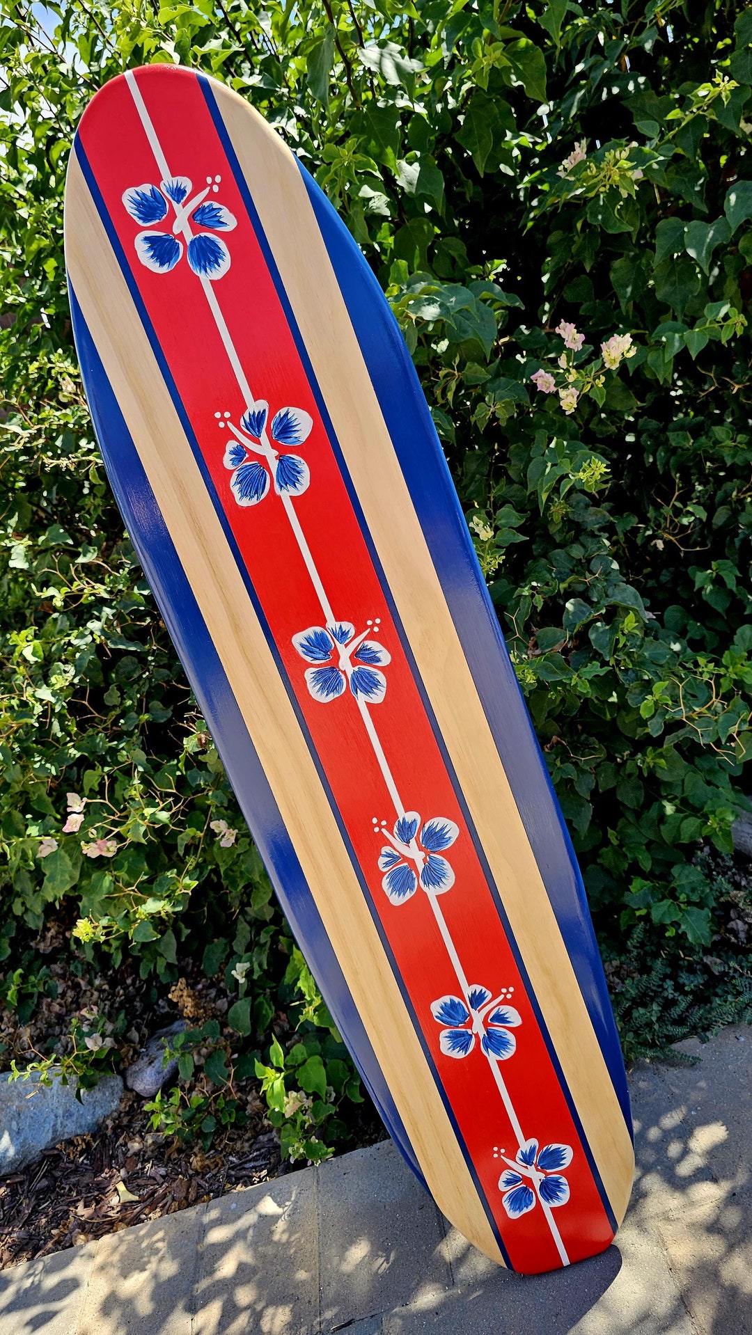 Surfboard Wall Hanging Beach Art House Decoration Ocean Decor Surf ...