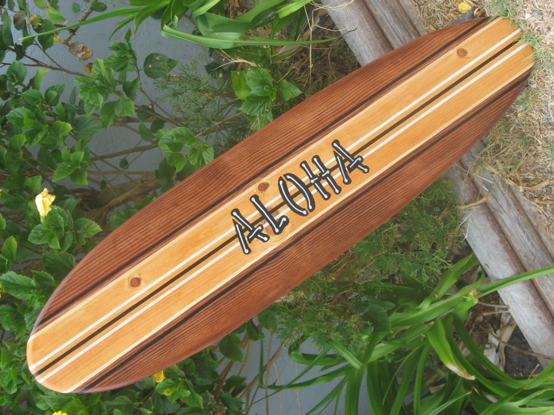 SURFBOARD Wall Art Beach House Decoration Aloha Decor Surf Beach Decor ...