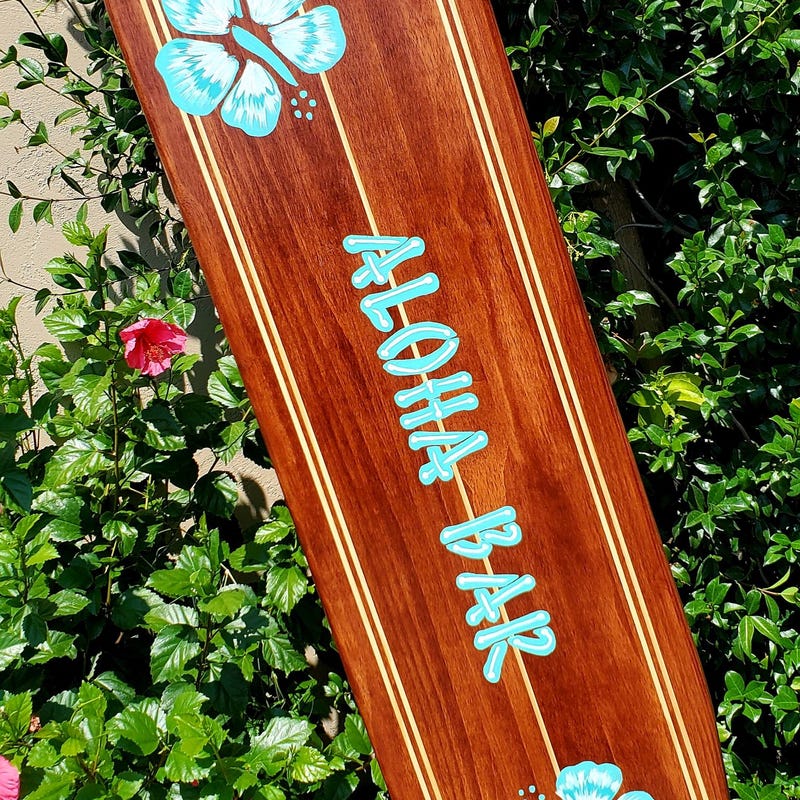 Surfboard Bar Top - Etsy