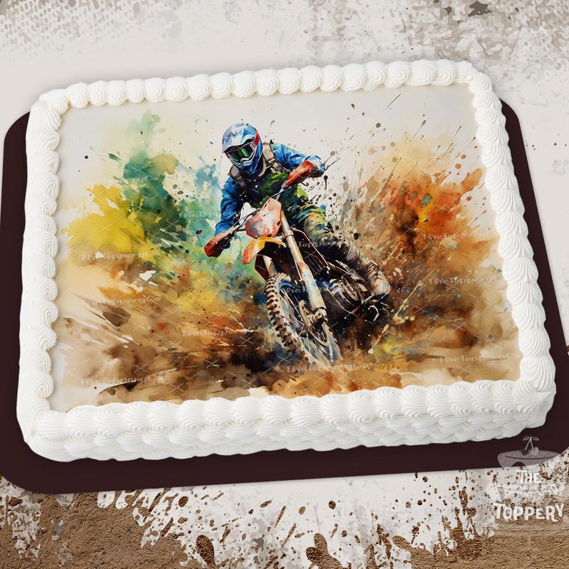 Bicycle Cake Topper - Etsy