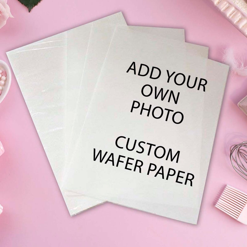Printed Wafer Paper - Etsy