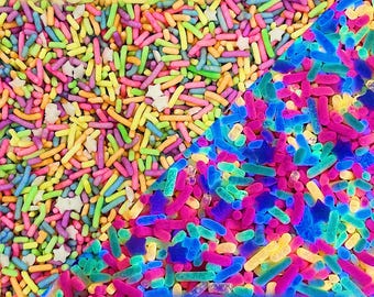 Neon Glow in the Dark Sprinkles - Etsy