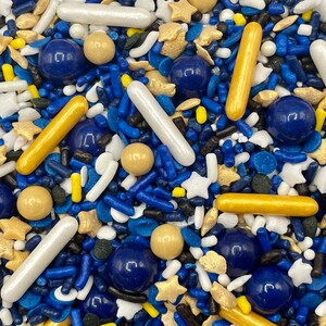 Police Cop - Edible Candy Shapes Sprinkle Mix for Cakes, Cupcakes ...