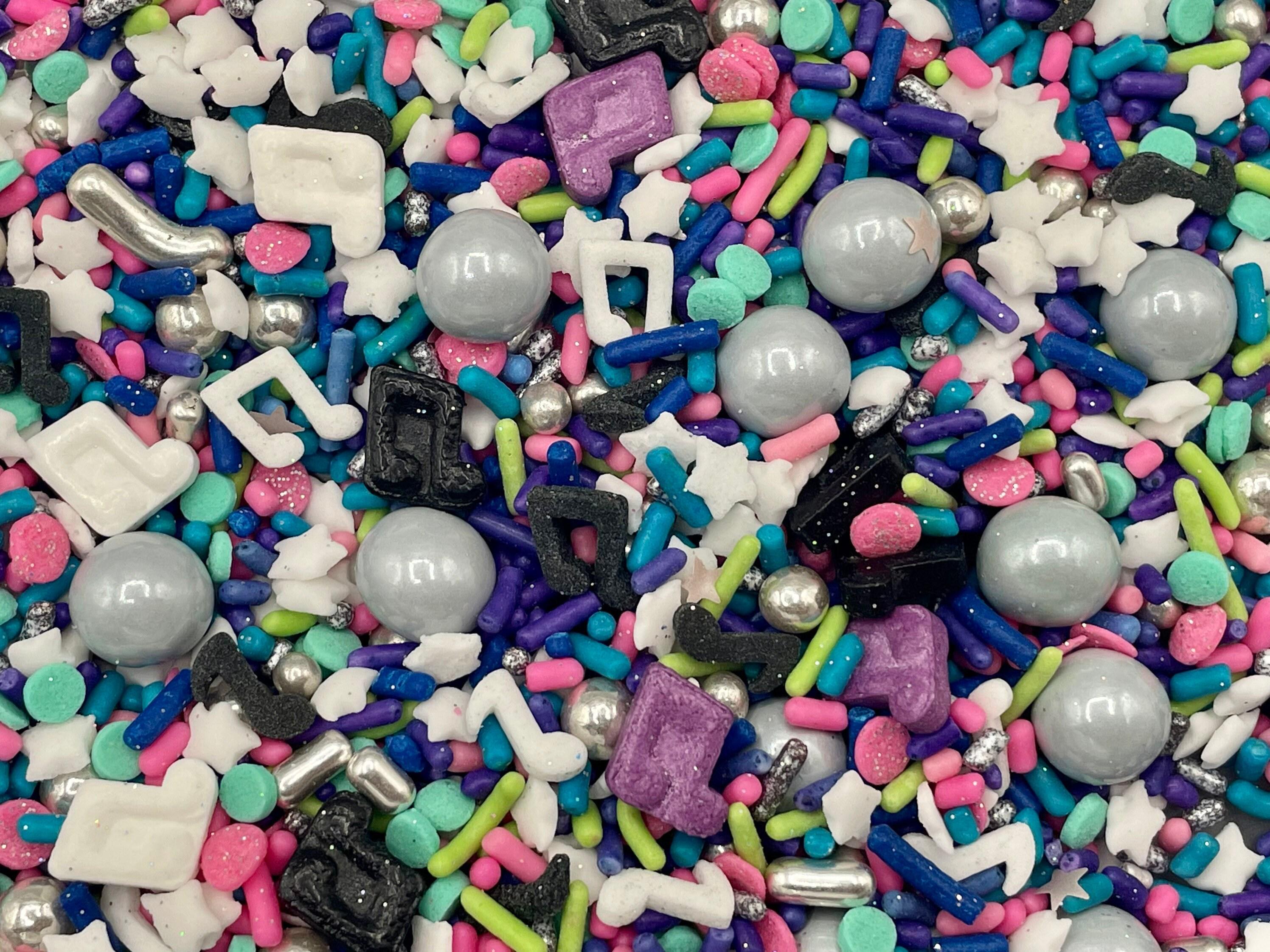 At the Disco - Edible Candy Shapes Sprinkle Mix for Cakes, Cupcakes ...