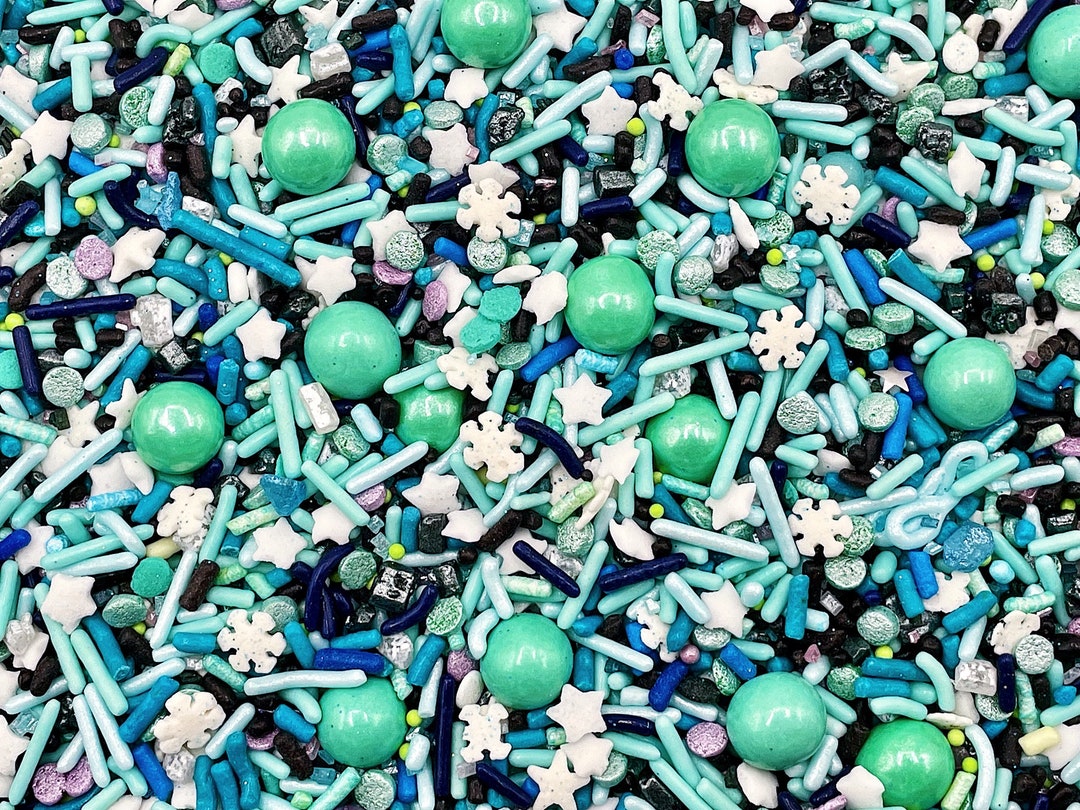 Northern Lights - Edible Candy Sprinkles for Cakes, Cupcakes, Cookies ...