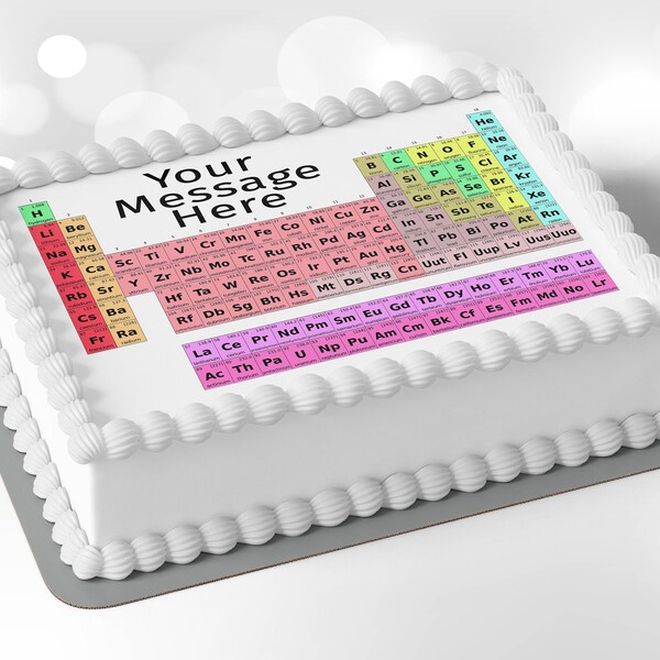 Science Cake Topper - Etsy