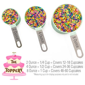 80's Neon Retro Candy Sprinkle Mix: Comes W/ Edible Wafer Images for ...