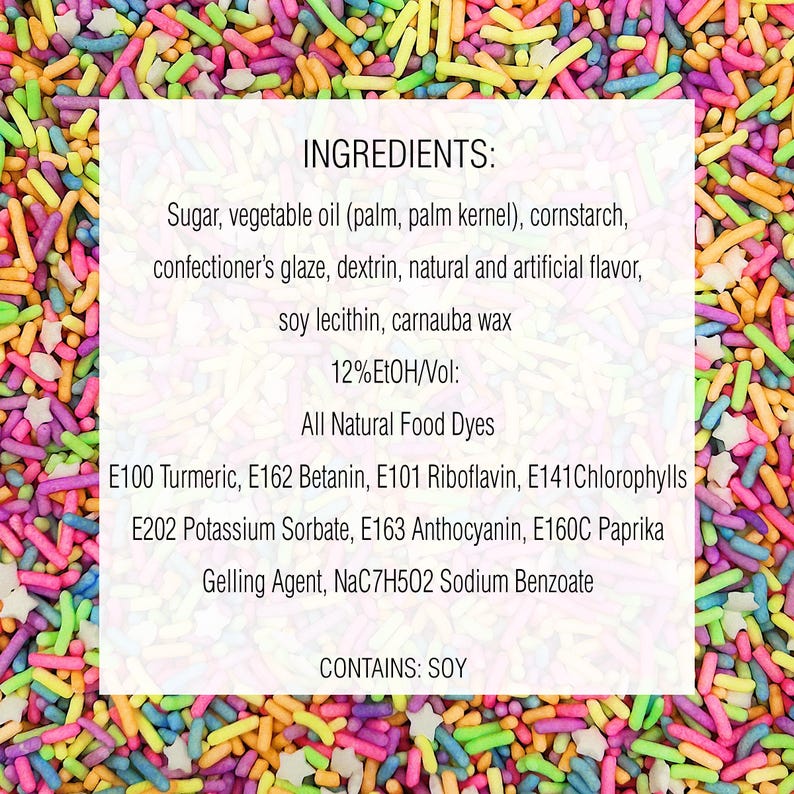 UV Glow - Edible Candy Sprinkles for Cake, Cupcakes, Cookies, Baby ...