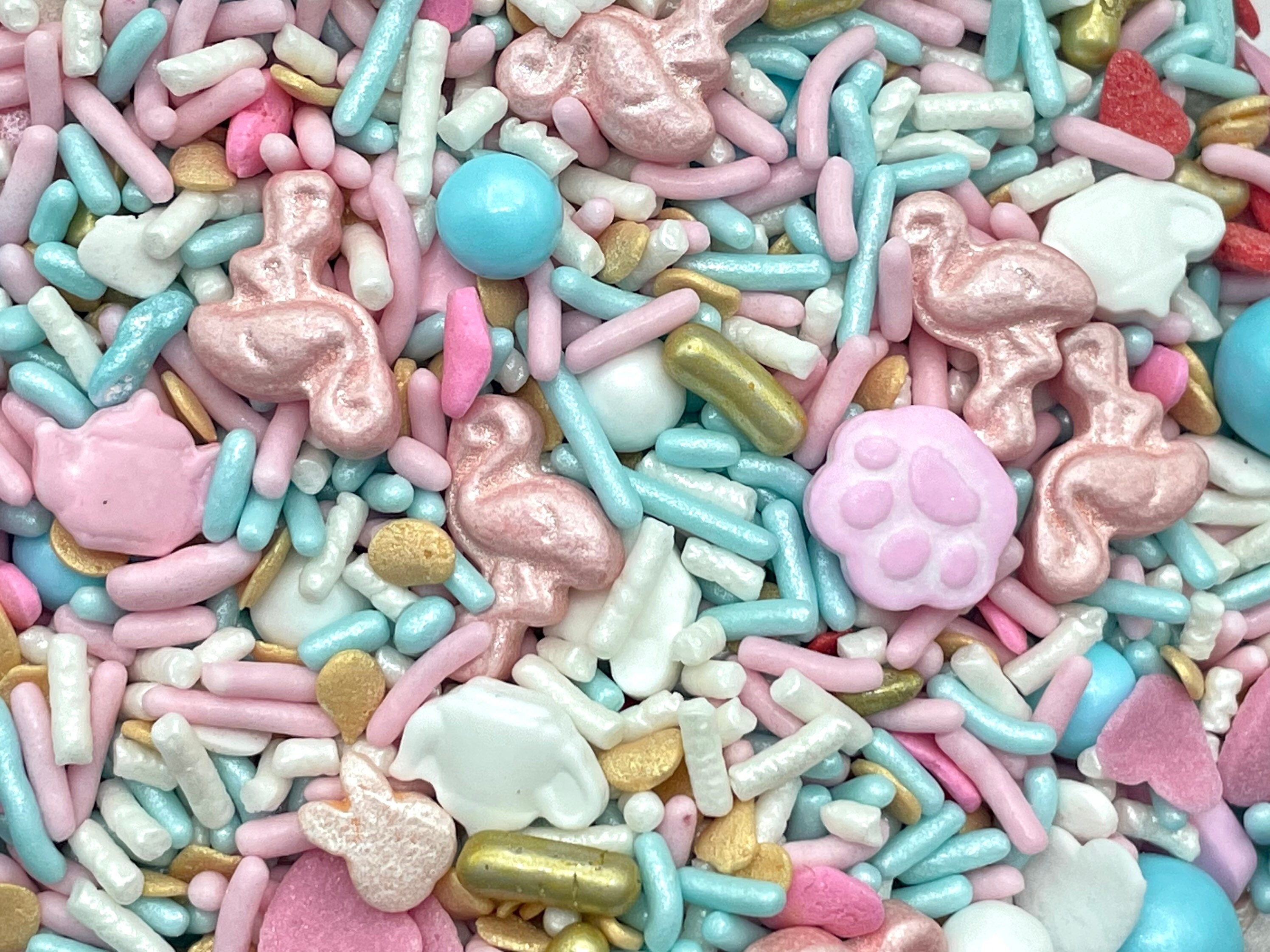 Wonderland Edible Candy Shapes Sprinkle Mix for Cakes | Etsy