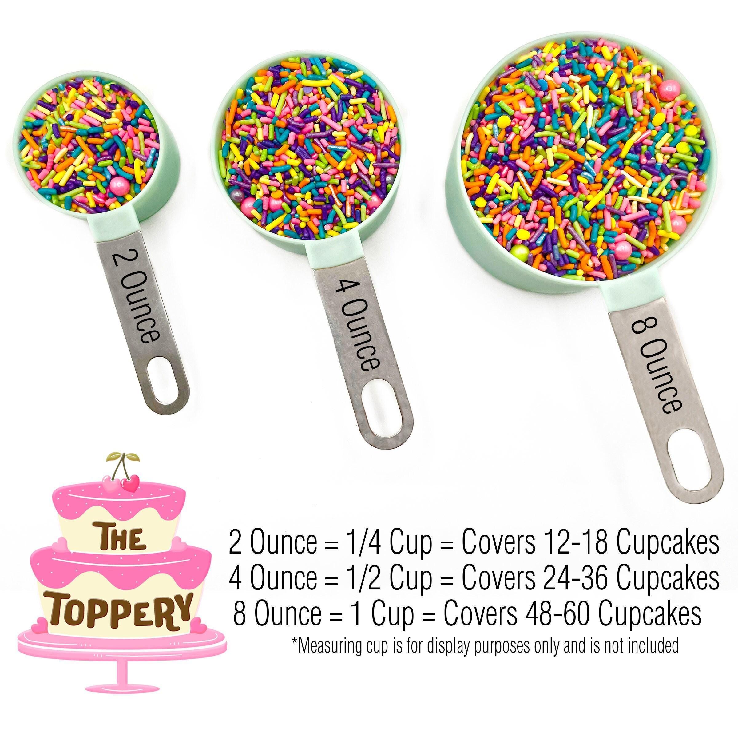 Police Cop - Edible Candy Shapes Sprinkle Mix for Cakes, Cupcakes ...