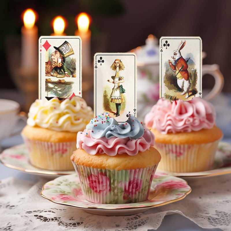 Playing Card Cake Topper - Etsy