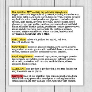 Police Cop Edible Candy Shapes Sprinkle Mix for Cakes - Etsy