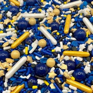 Police Cop - Edible Candy Shapes Sprinkle Mix for Cakes, Cupcakes ...