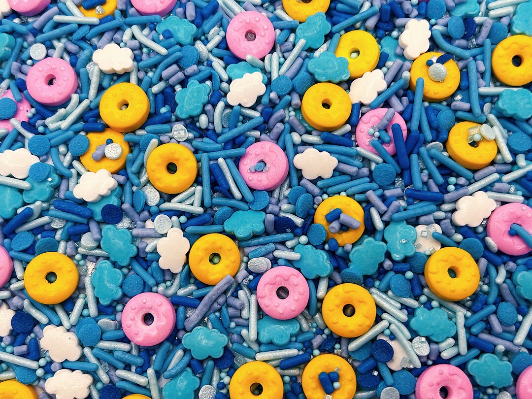 D'oh!nuts Sprinkle Mix: Edible Donut Candy Shapes - Etsy