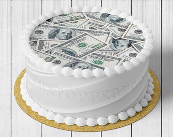 Money Birthday Cake Topper | Etsy