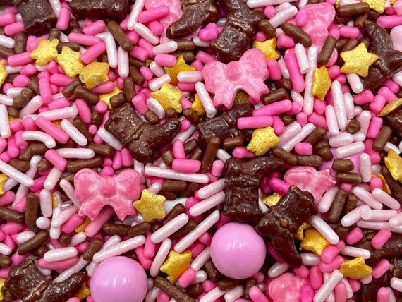 Little Cowgirl Edible Candy Shapes Sprinkle Mix for Cakes - Etsy