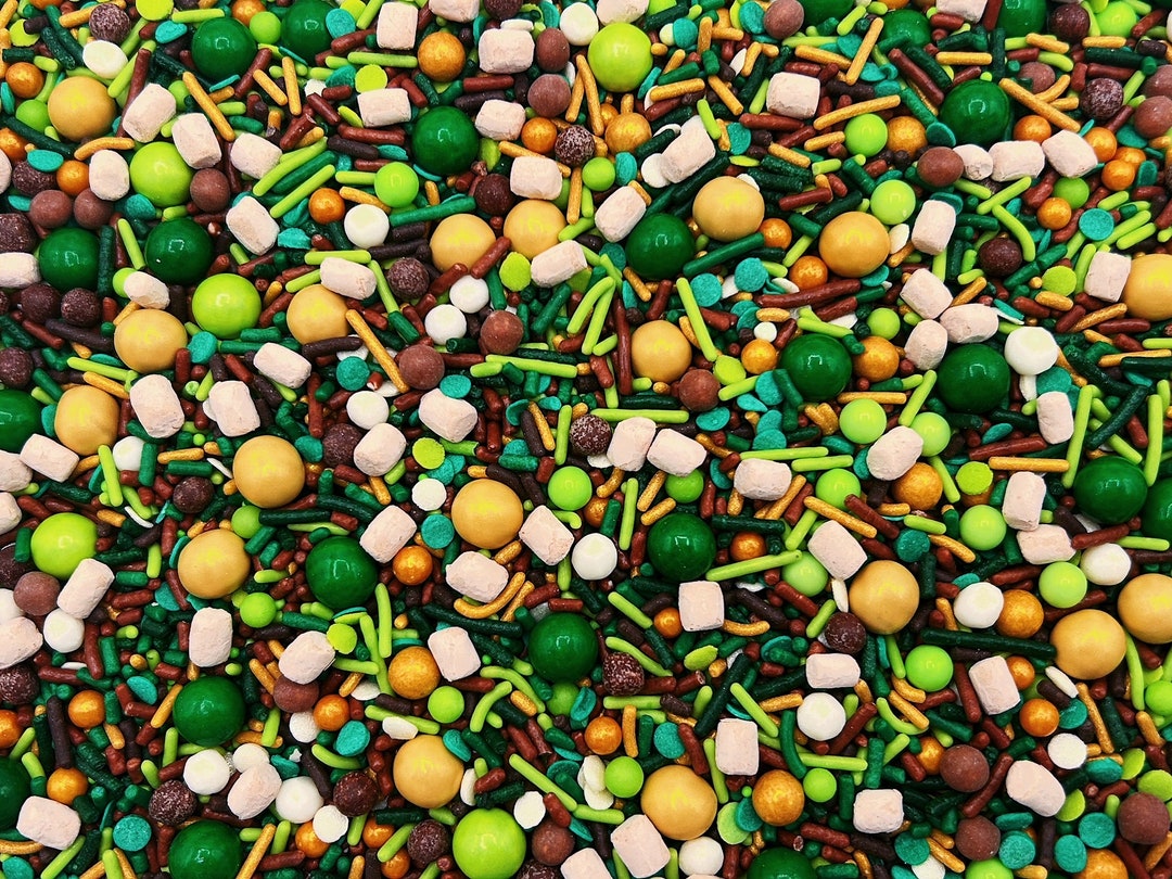 Gamer Block Party- Edible Sprinkles for Cupcakes, Cookies, Cakes, Cake ...