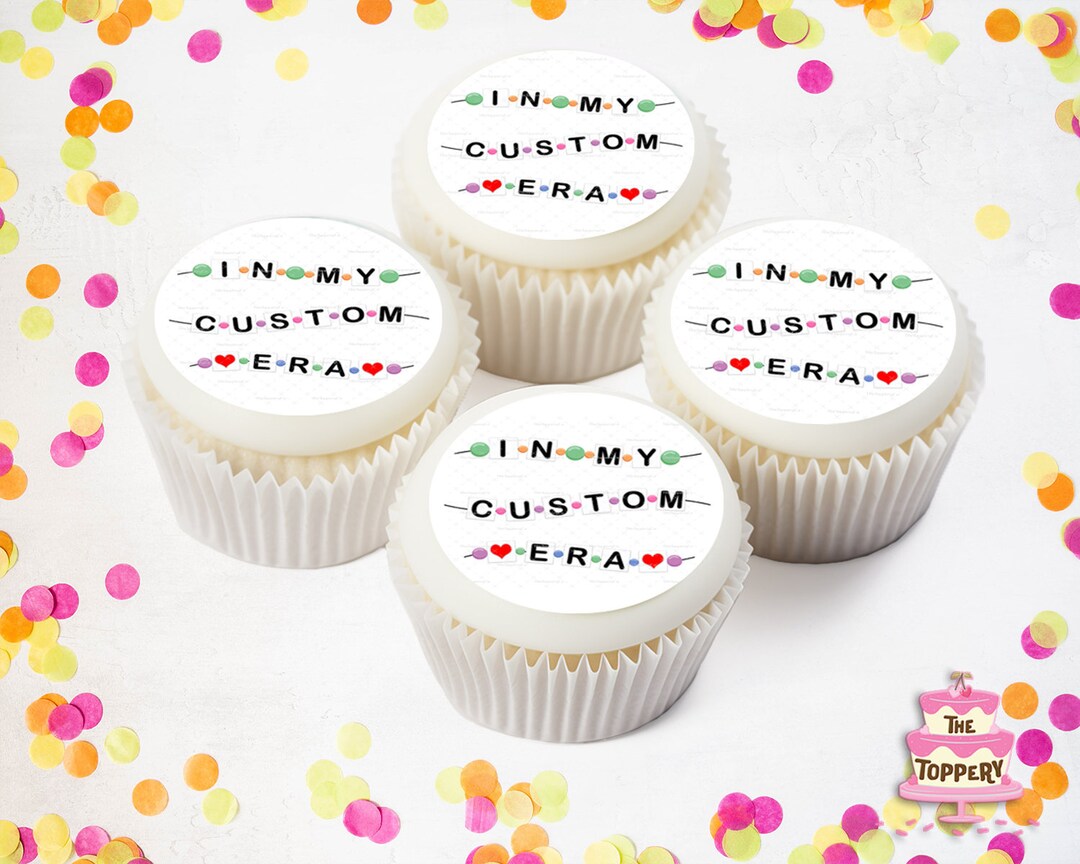 Friendship Bracelet Edible ICING Toppers, Square Beads, Precut ...