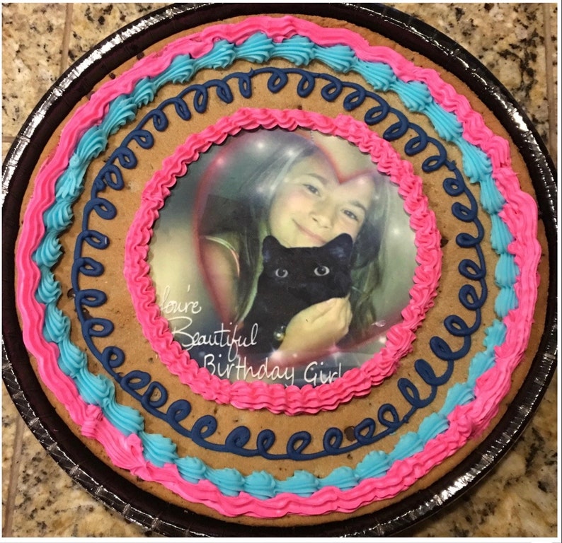 Custom Icing Round, Edible Cake Topper, Add Your Photo, Frosting Image ...
