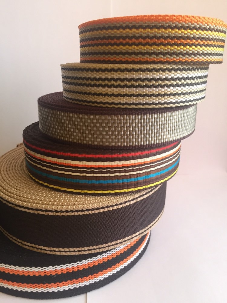 1m Webbing Tape Strap 25mm 33mm 39mm 40mm Belts Bag Tote Cotton Heavy ...