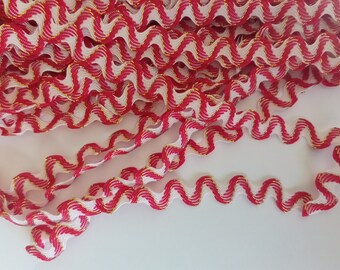 Red Rick Rack - Etsy