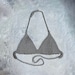 Chainmail Body Garment, Handcrafted Metal Armor Bikini Top in Silver ...
