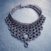 Chainmail Dark Goth Victory Choker - Gunmetal Black Collar Necklace ...