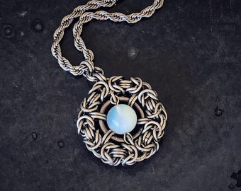 Chainmail Pendant - Etsy