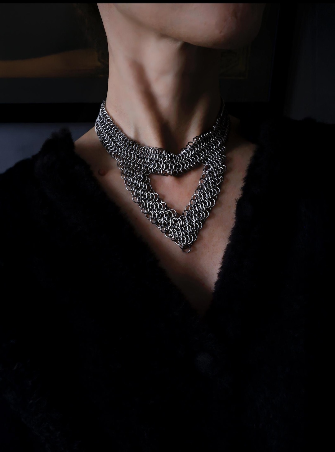 Stainless Steel "triangle" From the Sacred Geometry Series, Chainmail ...
