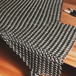 Silver Moon Chainmail Top - Costume Armor Crop With Open Back - Etsy