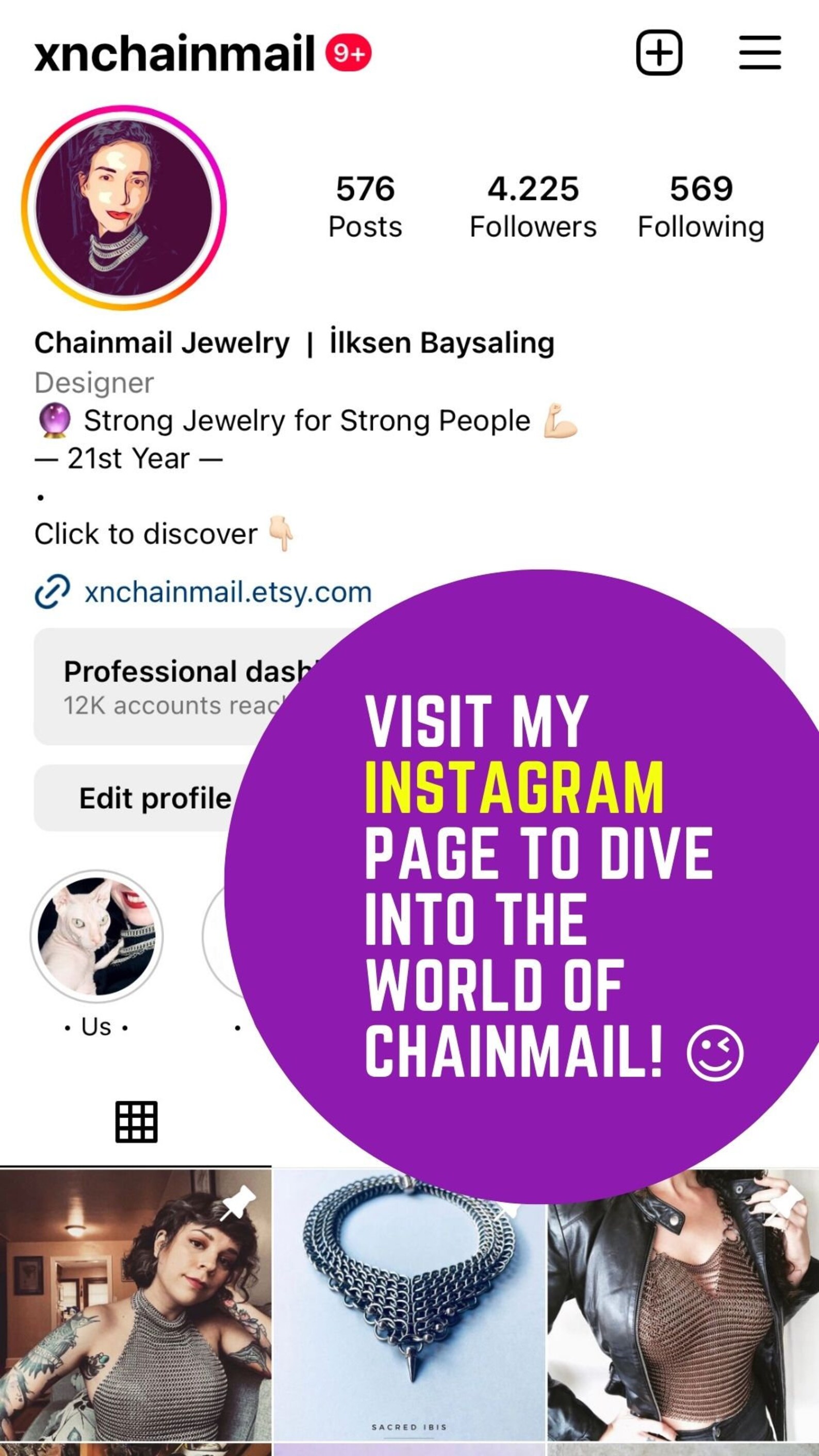 Chainmail Link Bracelet Modern Sleeve Wrist Armor With BONUS - Etsy