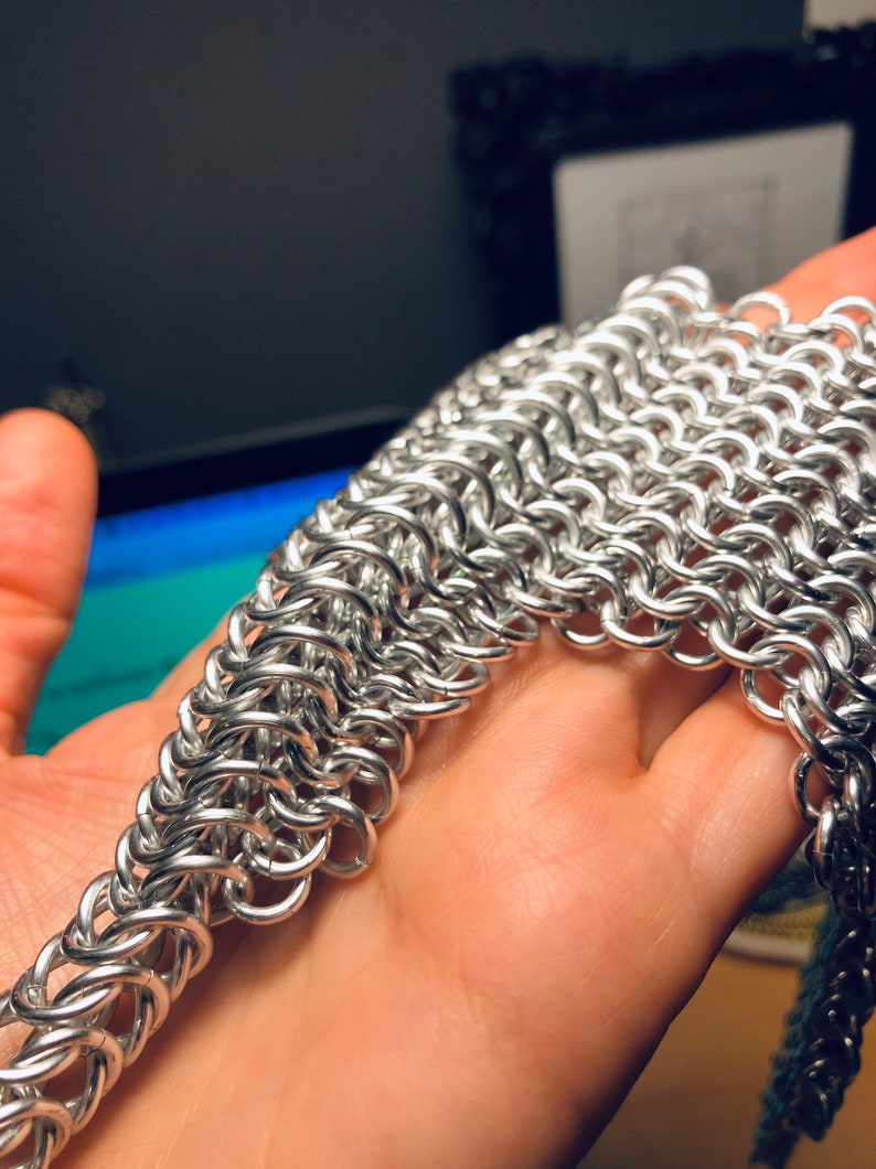 Chainmail 3D Animal: Flying Dragon With Golden Tail - Etsy