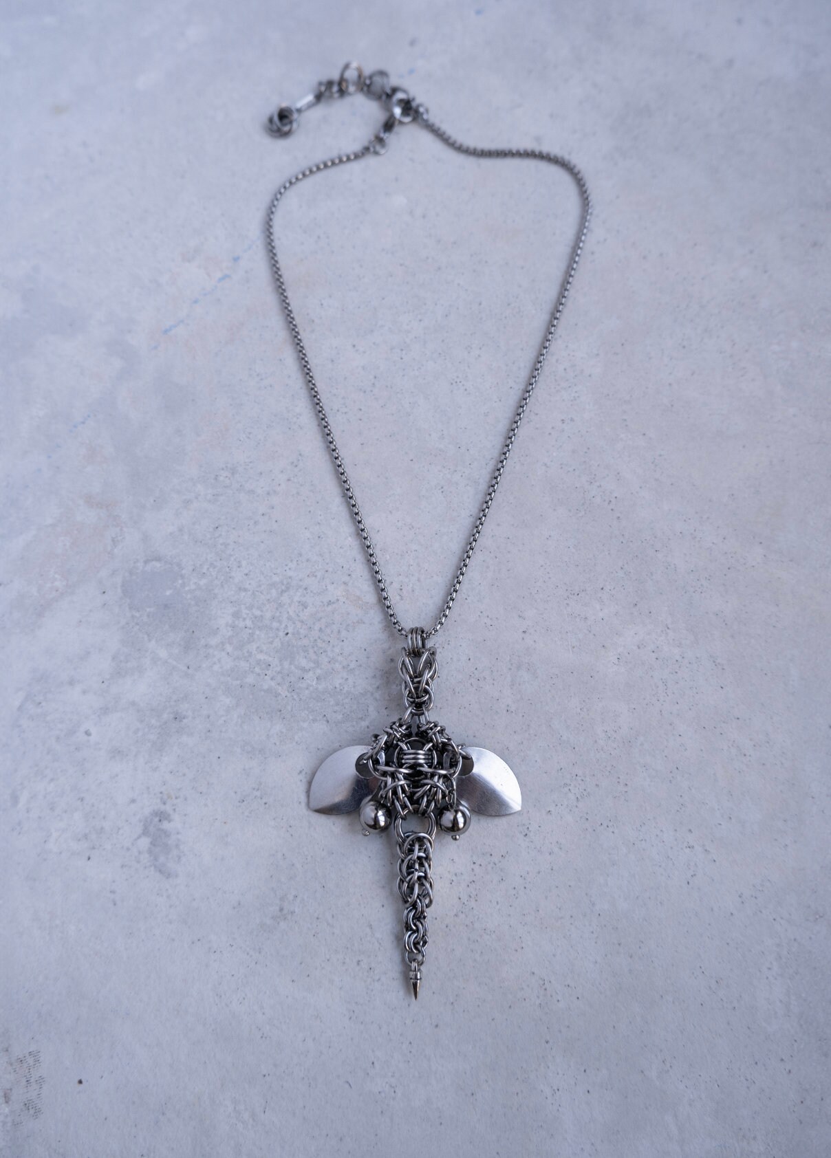 Chainmail Pattern - Baby Dragon Pendant: Advanced DIY Tutorial Guide ...