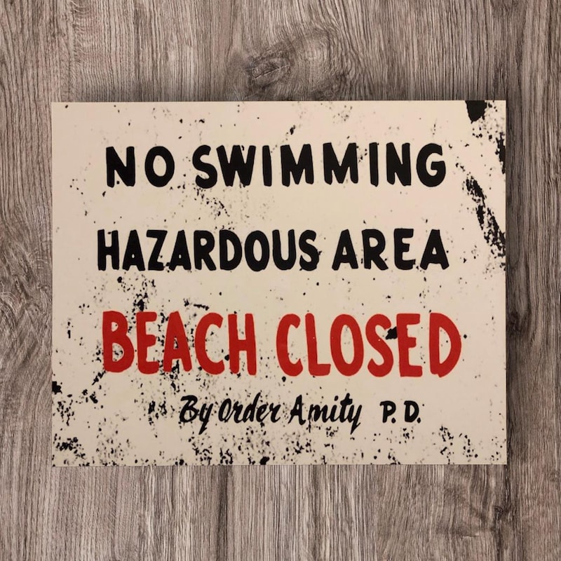 Jaws Poster - Etsy