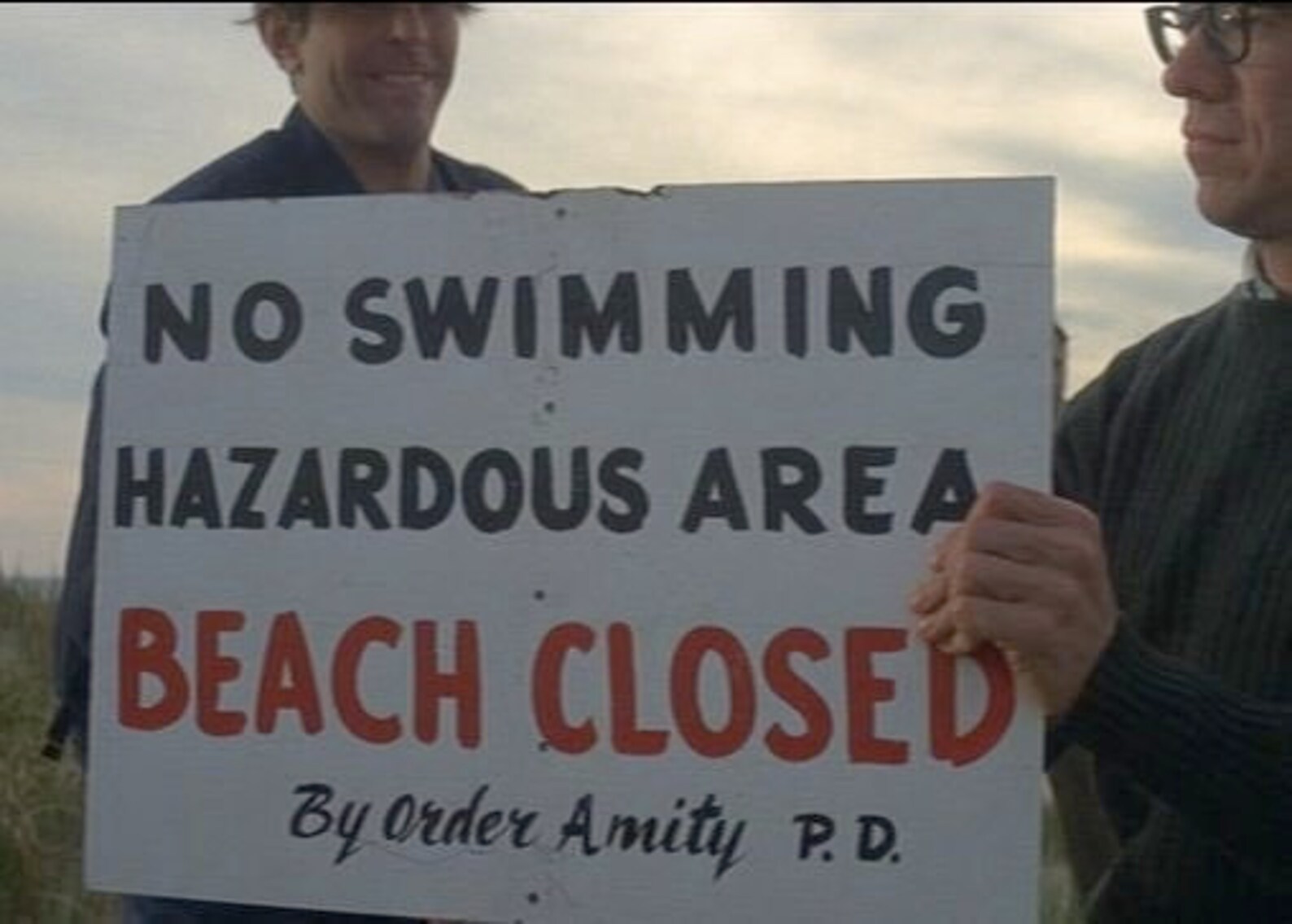 Jaws Sign Amity Island No Swimming Beach Closed Movie Sign - Etsy