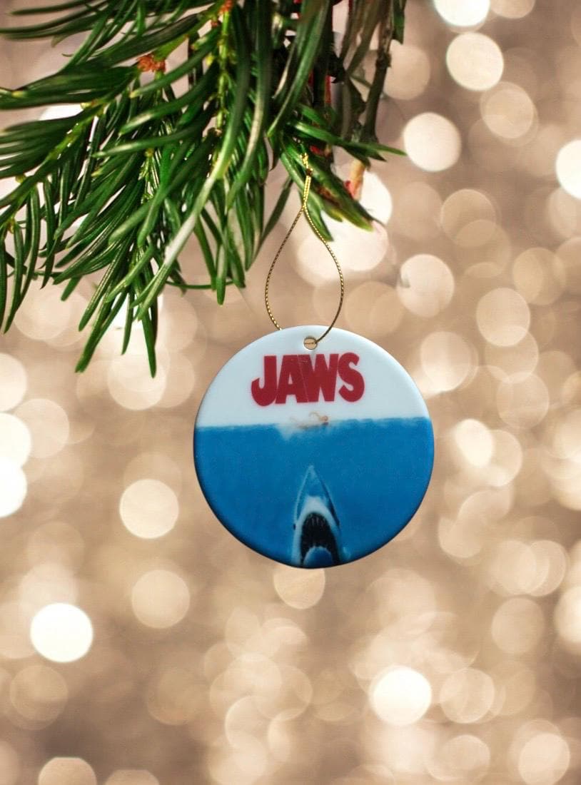 Jaws Ornament, Amity Island, No Swimming Beach Closed, Christmas ...