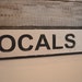 Wooden Locals Only Sign/home Decor/wall Decor/home & Living/wood Sign ...