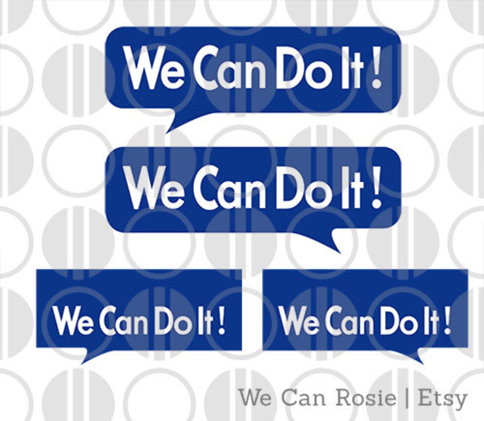 Printable "we Can Do It" Sign for Rosie the Riveter Costume - Instant ...
