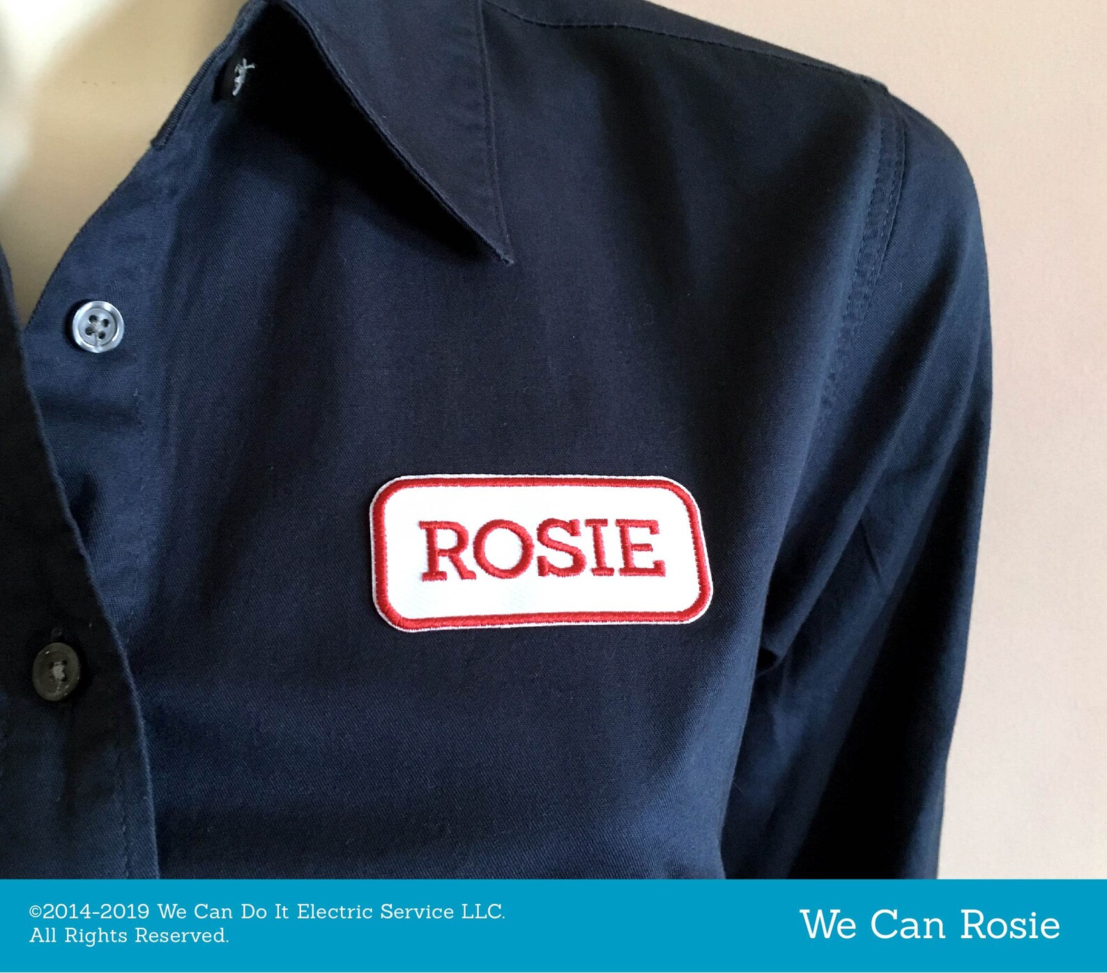 Rosie the Riveter Patch for Rosie Halloween Costume - Etsy