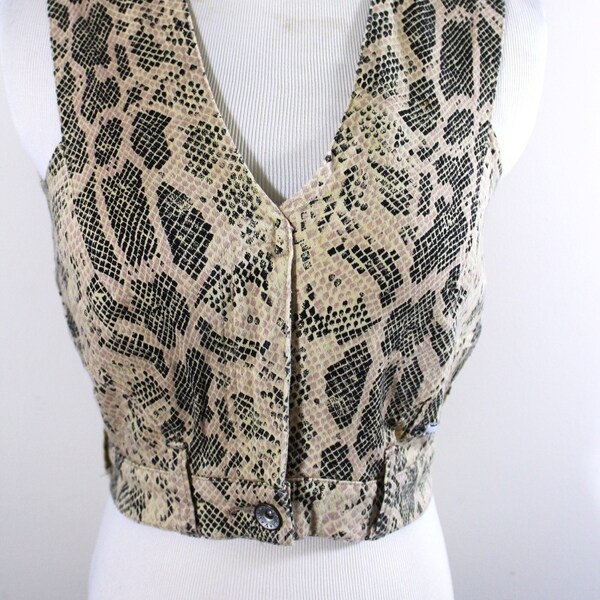 80s Vest - Etsy