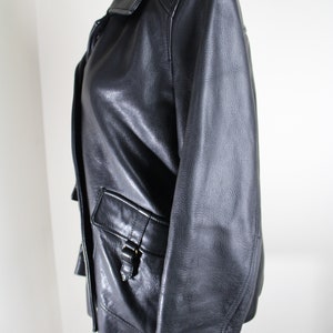 The Territory Ahead Womans Leather Jacket Front Saddle Pockets Front ...