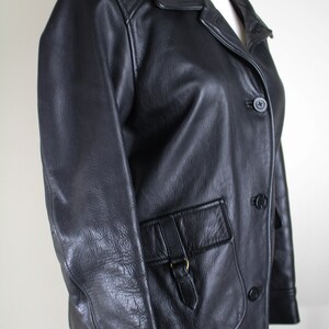 The Territory Ahead Womans Leather Jacket Front Saddle Pockets Front ...