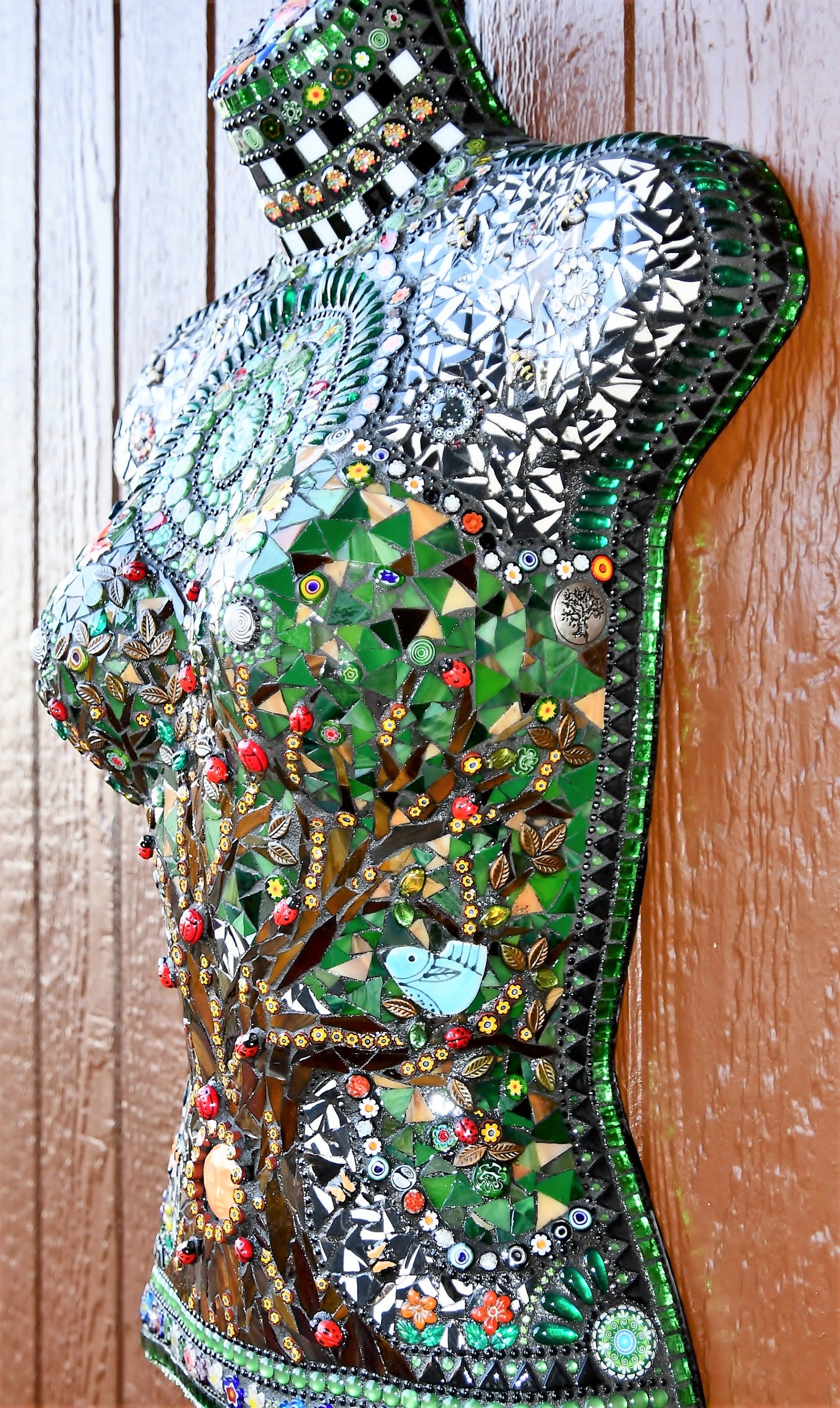 Tree of Life Mosaic Female Mannequin Torso - Etsy