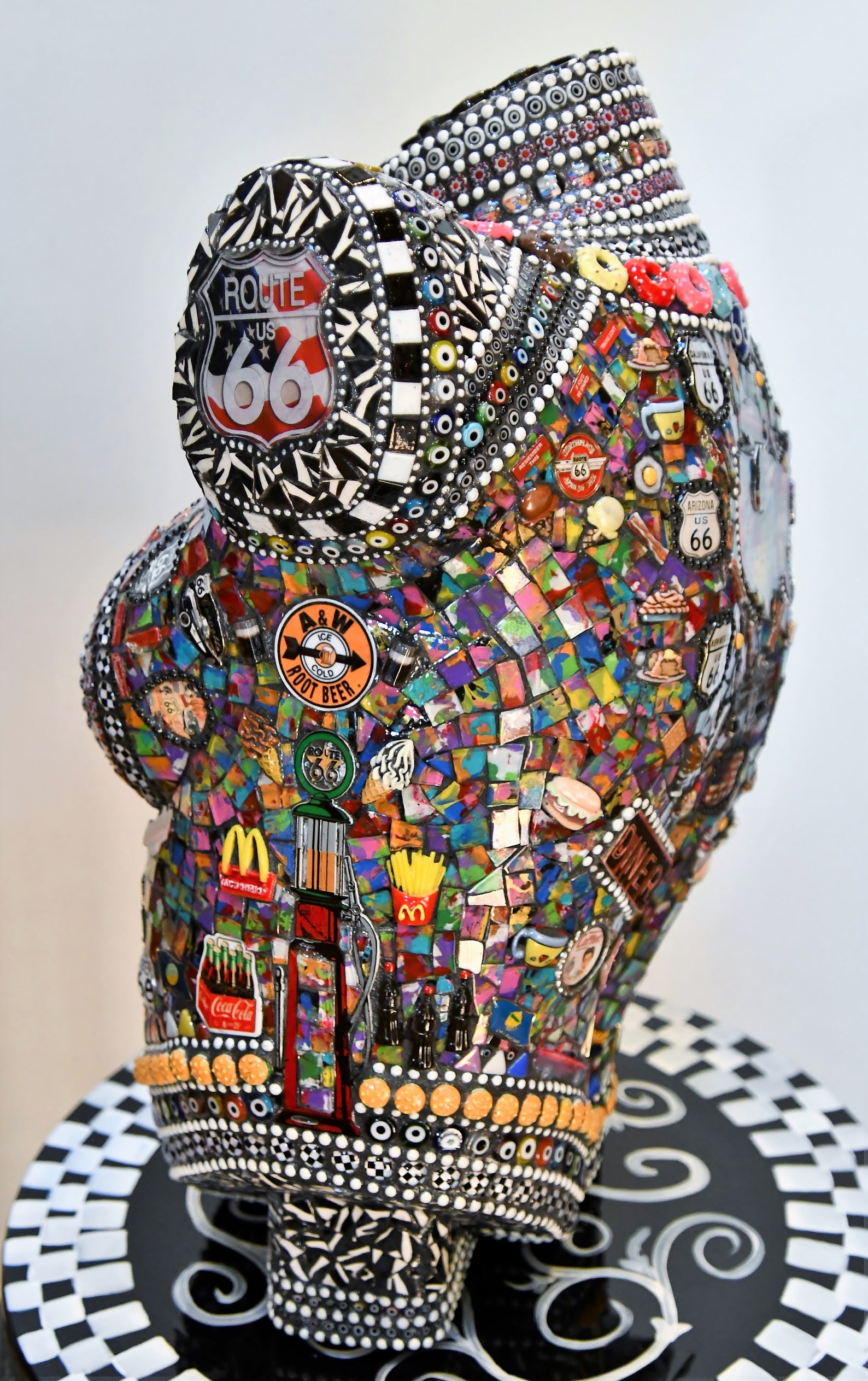 The Mother Road/route 66 Female Mannequin Torso - Etsy